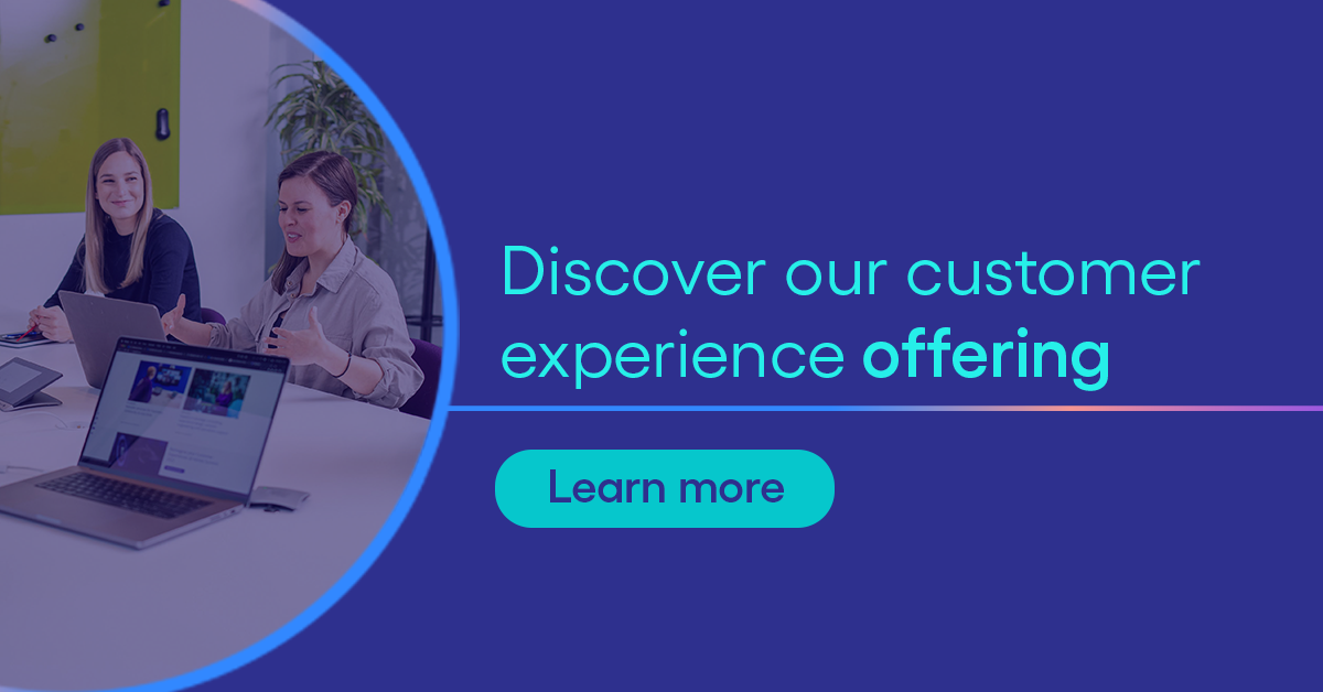 Customer journey at scale offering