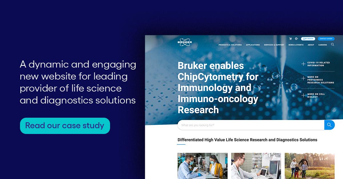 A dynamic and engaging new website for leading provider of life science ...